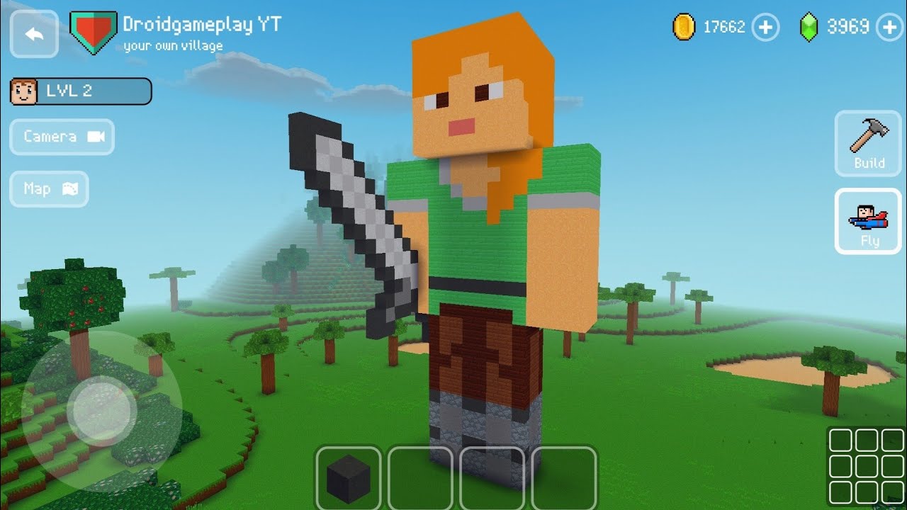 Alex with Sword - Block Craft 3d: Building Simulator Games for Free ...
