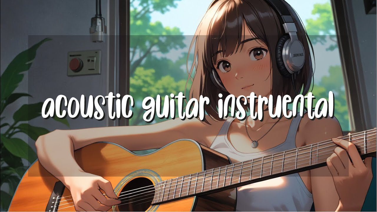 Anime acoustic guitar instruental, [BGM] #anime #instrumental #music # ...