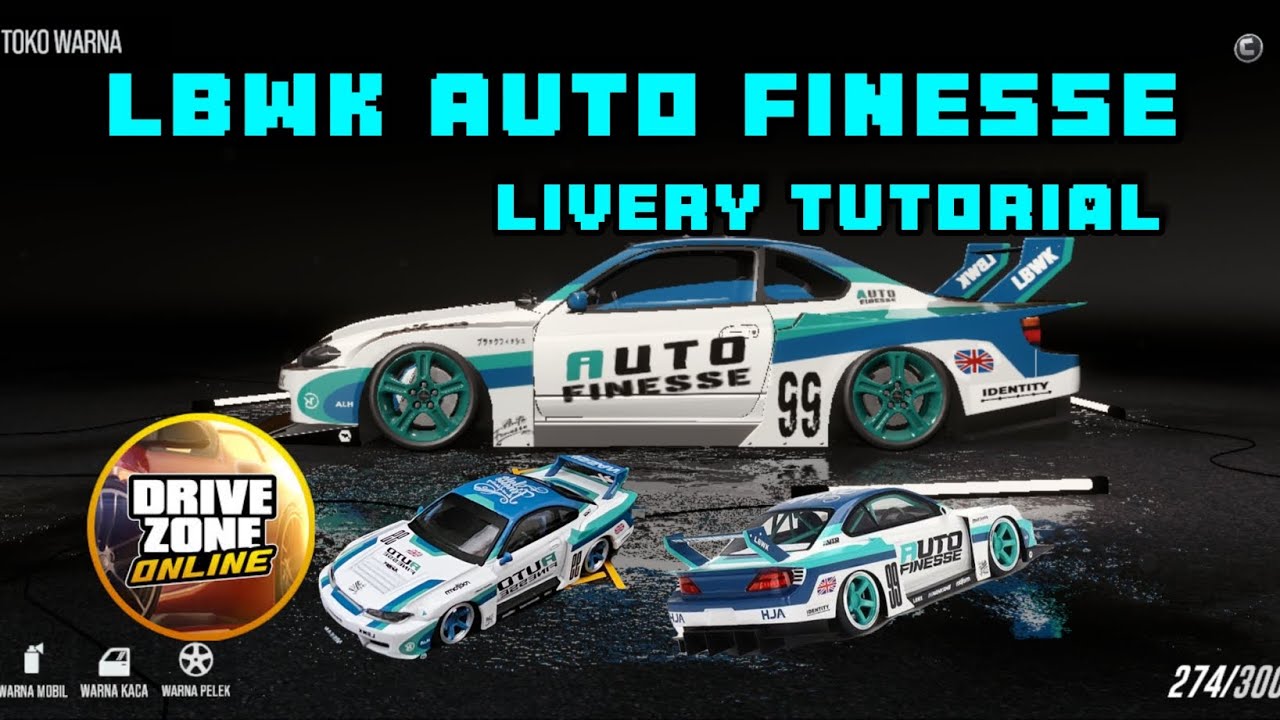 LBWK Auto Finesse Livery Tutorial |Drive Zone Online| - YouTube