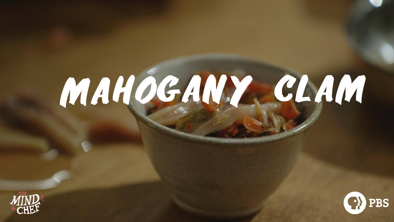 Chef Magnus Nilsson Prepares Mahogany Clam - YouTube