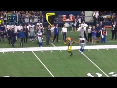 Jared Cook catch vs. Dallas Cowboys - YouTube