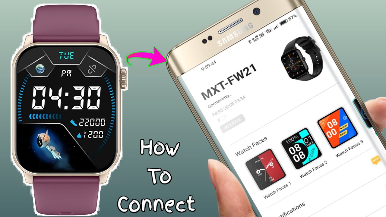 How To CONNECT Minix Spark Smartwatch - How To USE Minix Smartwatch ...