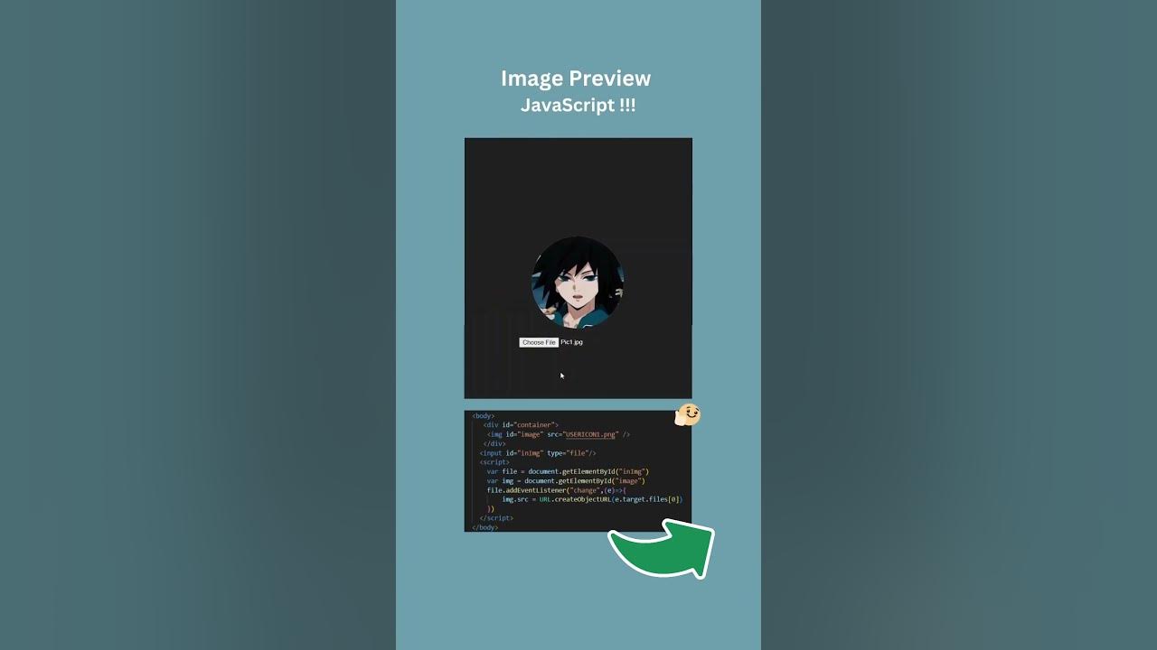 image preview while upload image short code #shorts #tranding @freecodecamp @code #jquery - YouTube