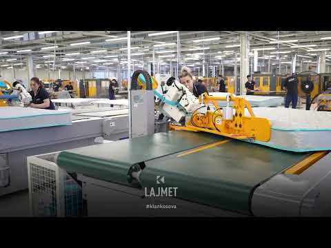 Fabrika rekordmene - Dyshekët e Comodita, kryeeksport kosovar - 17.01.2024 - Klan Kosova