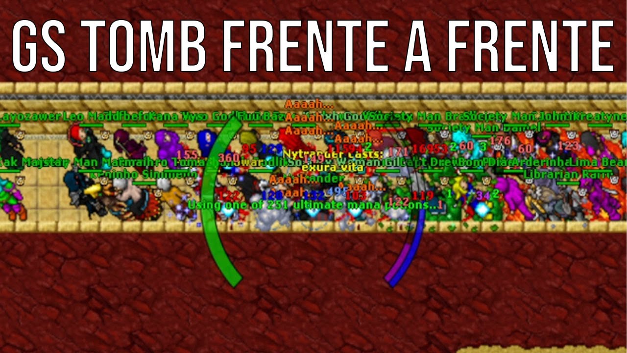 Tibia War - Ardera - GS TOMB FRENTE A FRENTE - YouTube