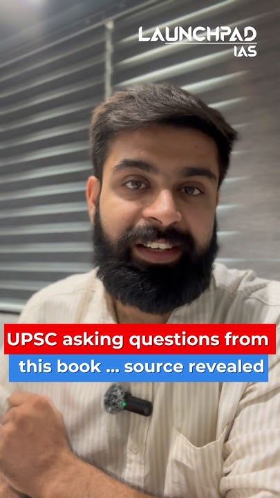 UPSC Picking Questions Line to Line from NCERT | Abhinav Sir Launchpad IAS - YouTube