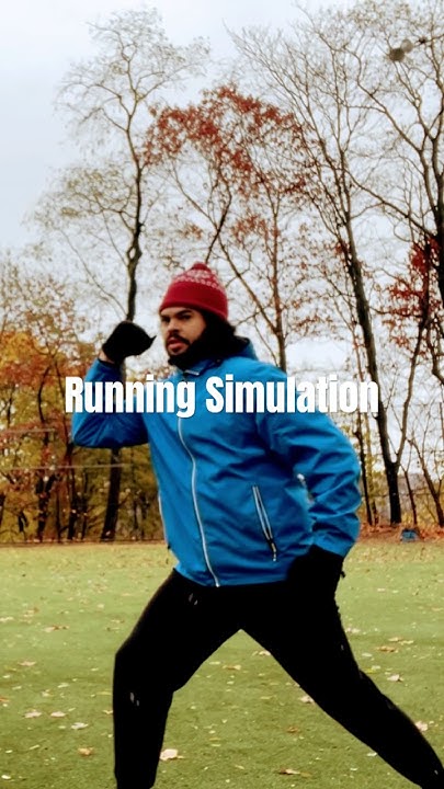 Running Simulation #fitness - YouTube