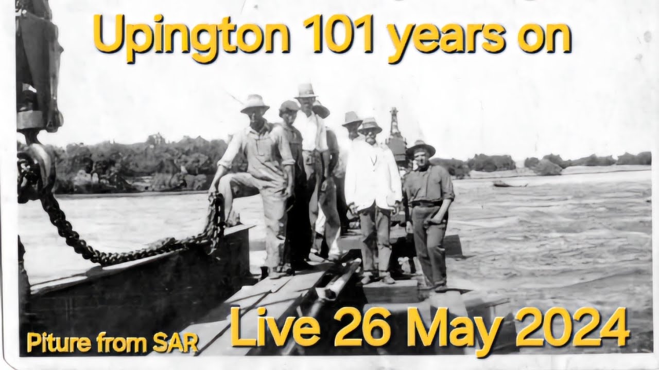 Live from the old Upington railway bridge. - YouTube