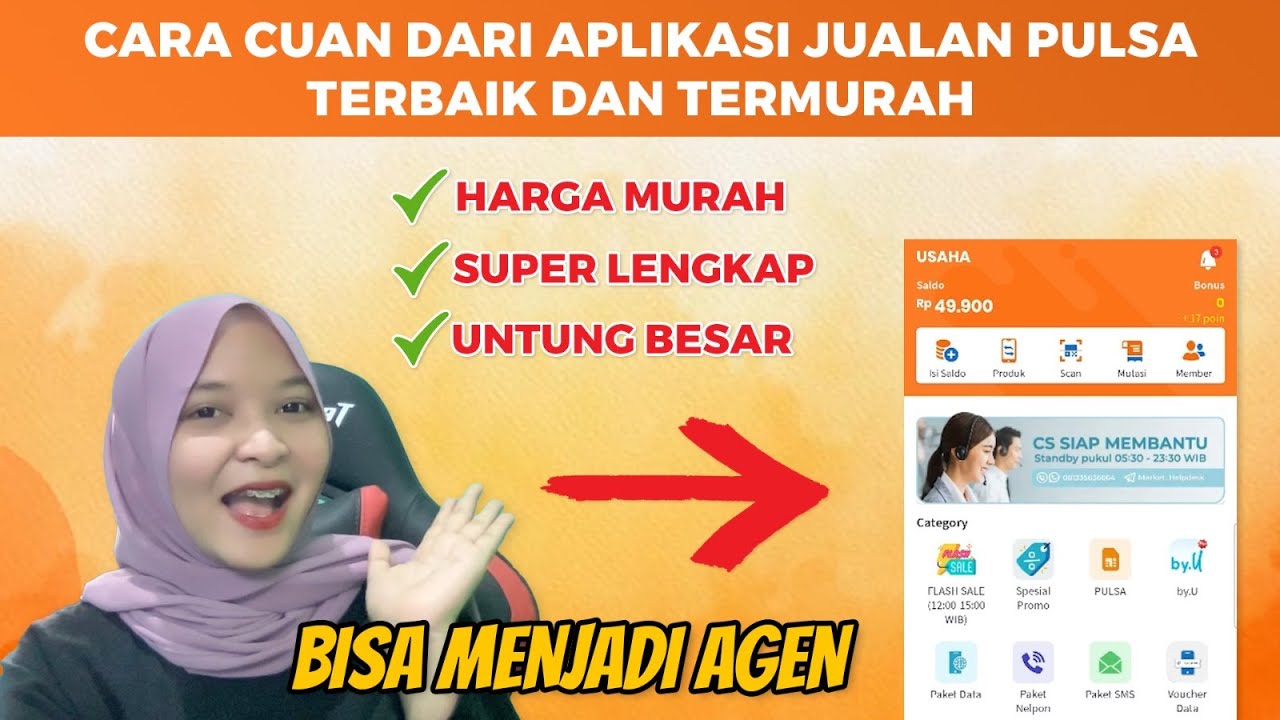 Rekomendasi Aplikasi Jualan Pulsa Terlengkap dan Termurah!!! Ide Bisnis ...