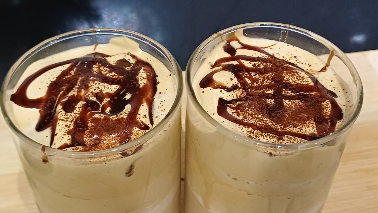 Cafe style Cappuccino coffee ghar par bnaye sirf 2 ingredients se ...