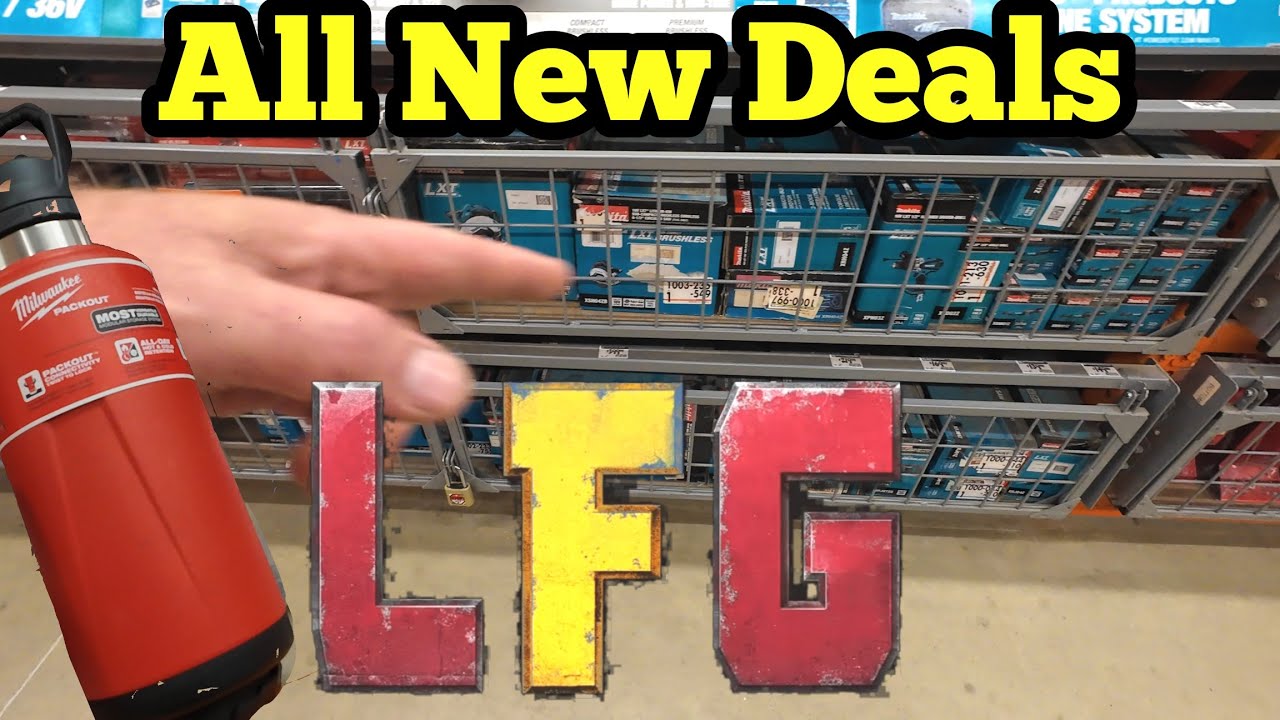 🎂Home Depot Power Tool Deals Clearance Discounts - YouTube