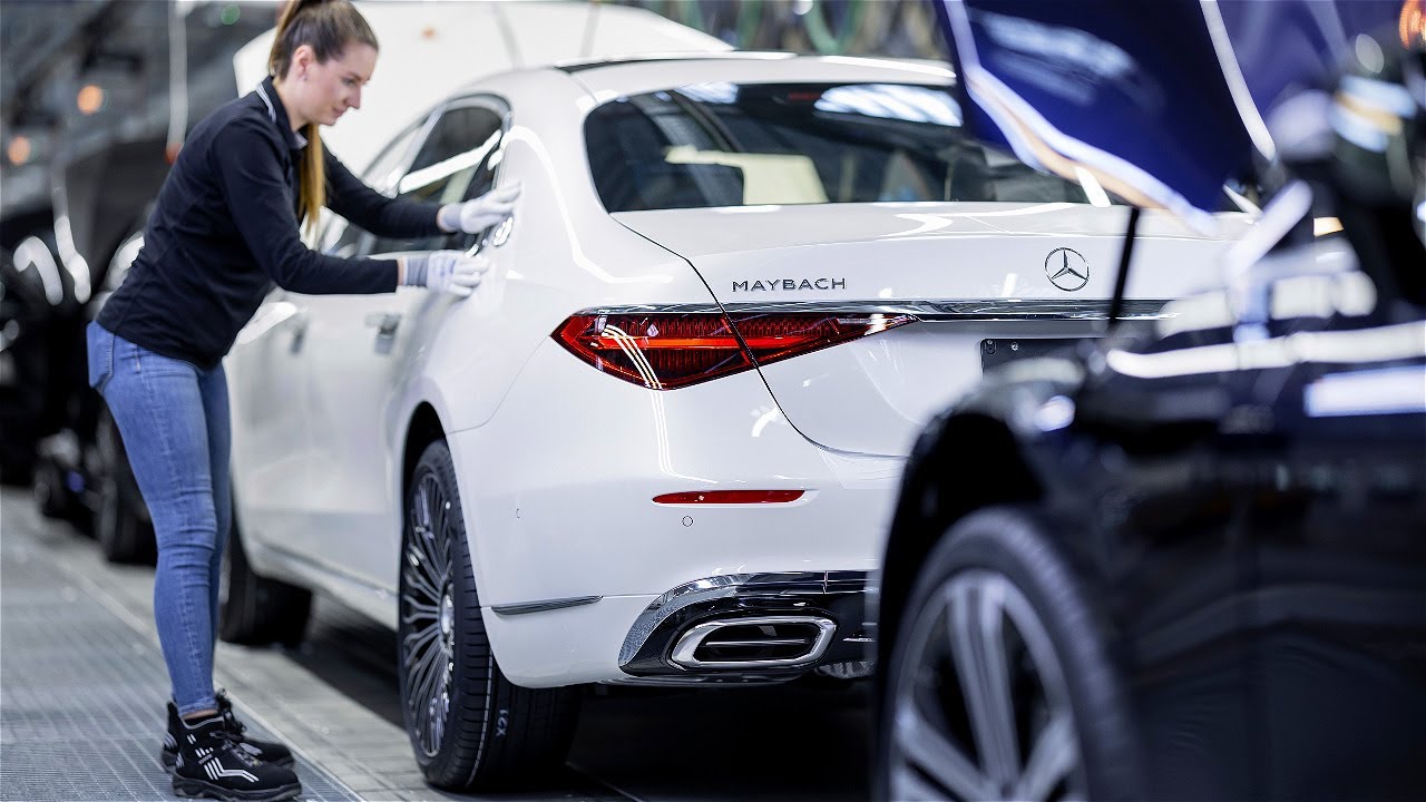 Mercedes Maybach S-Class | MULTI Million FACTORY TOUR In Germany - YouTube