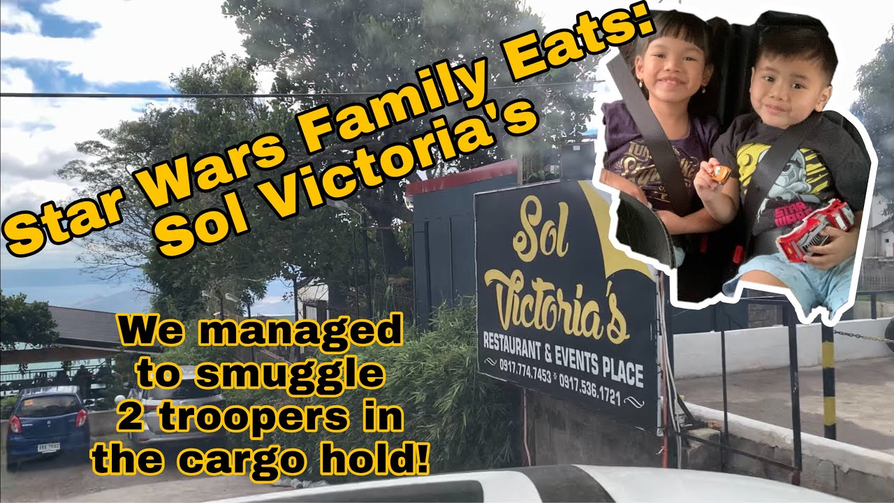 Star Wars Family Eats: Sol Victoria's in Tagaytay - YouTube