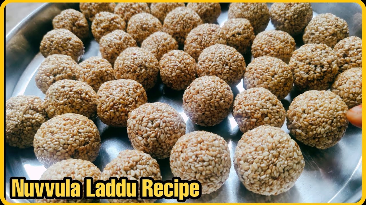 "How to Make Perfect Nuvvula Laddu at Home | Simple Sesame Laddu Recipe ...
