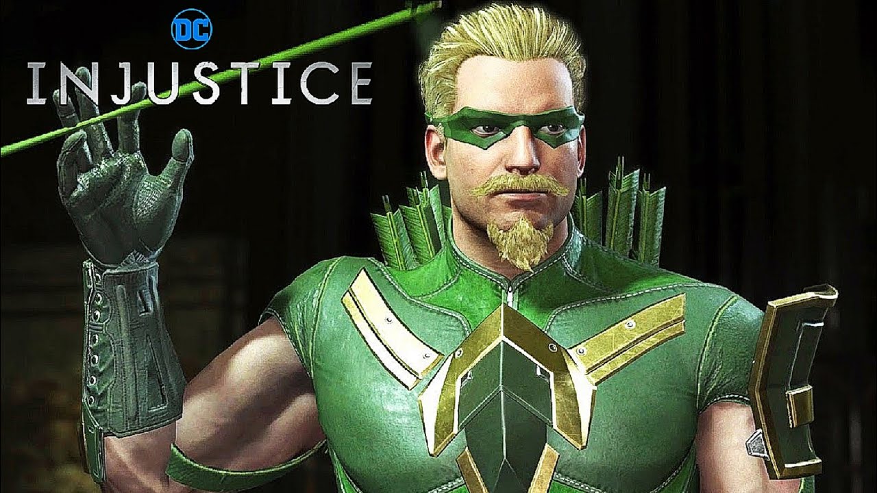 injustice 2 - Battle simulator mode with Green arrow - YouTube