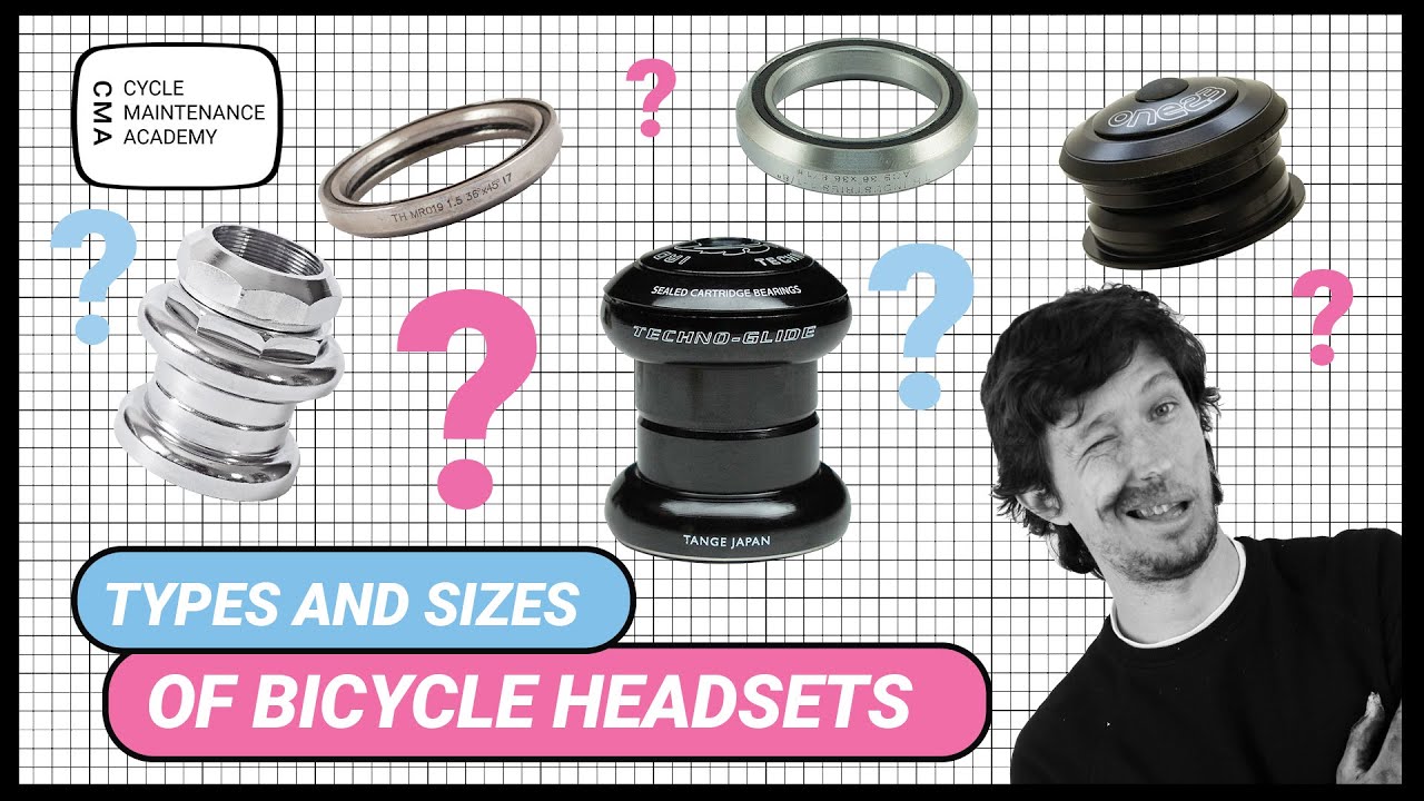 Types And Sizes Of Bicycle Headsets Explained YouTube