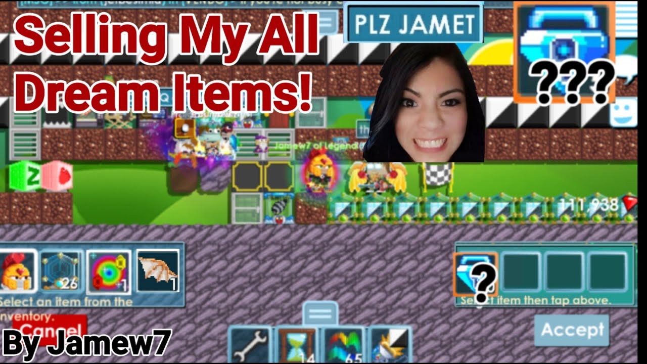 "Selling All My Dream Items!" (HOW MANY BLUE GEM LOCK!?) OMG ...