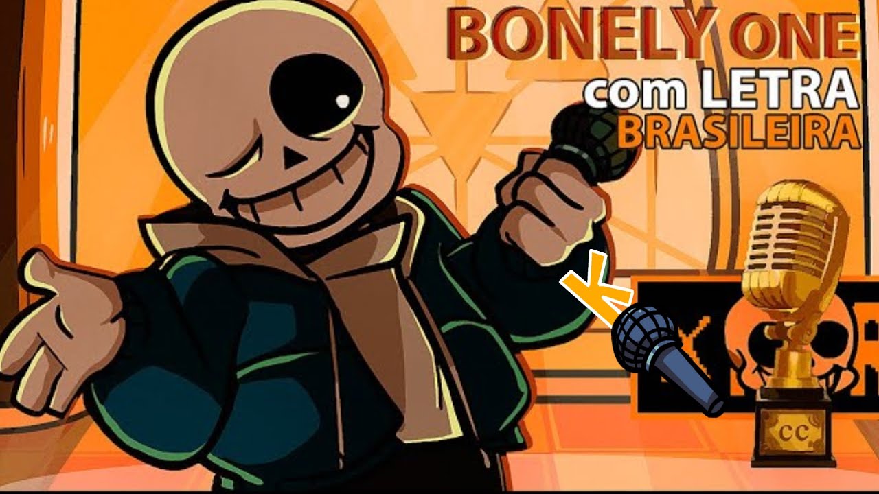 BONELY ONE/OSSUDO COM LETRA BRASILEIRA | DO MOD SKELETON BROS ...