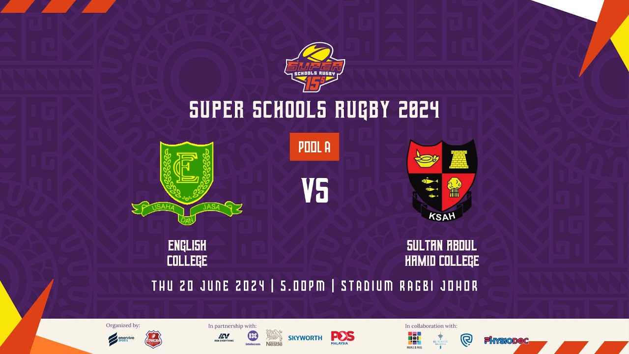 English College (EC) vs Kolej Sultan Abdul Hamid (KSAH) | 24 - 0 #ssr ...