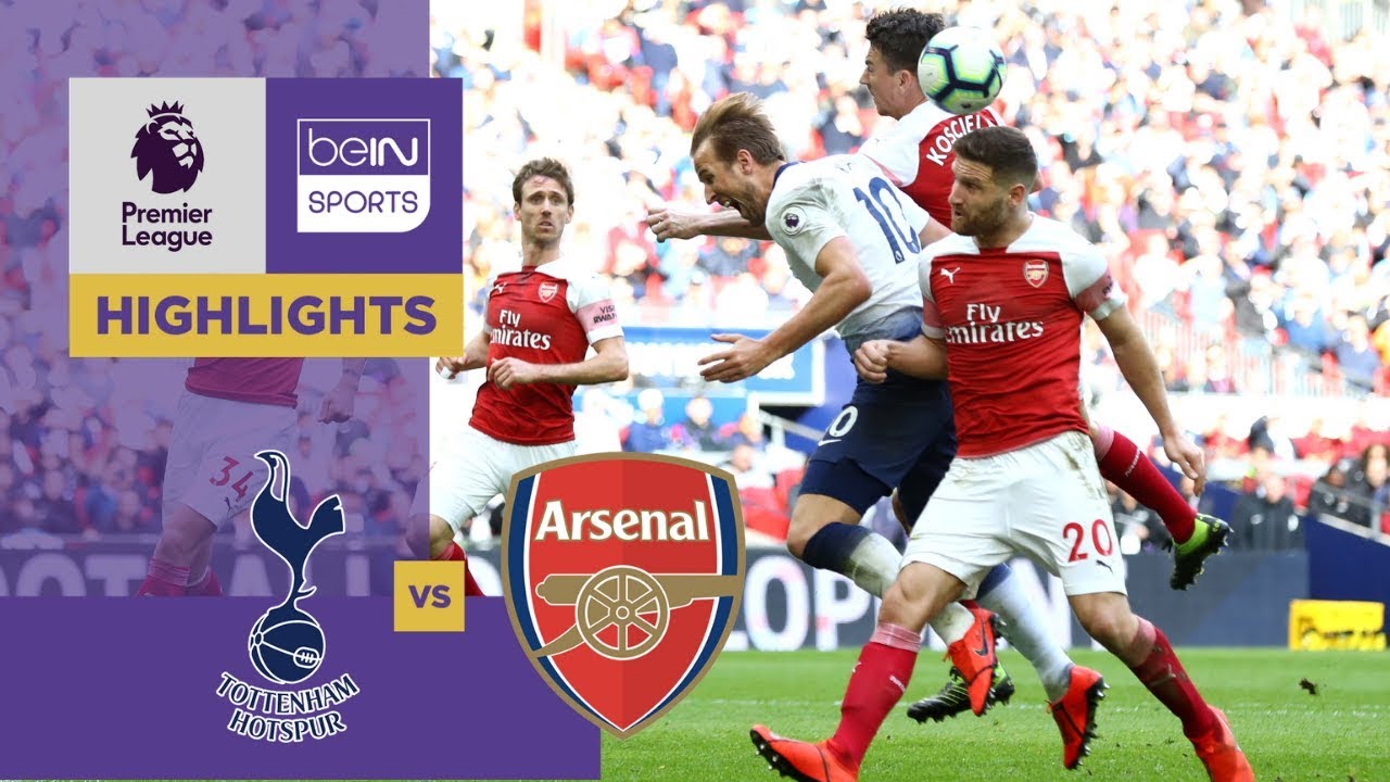 Tottenham 1-1 Arsenal Match Highlights - YouTube