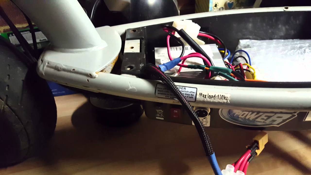 Razor E300 modified fast 30mph - YouTube