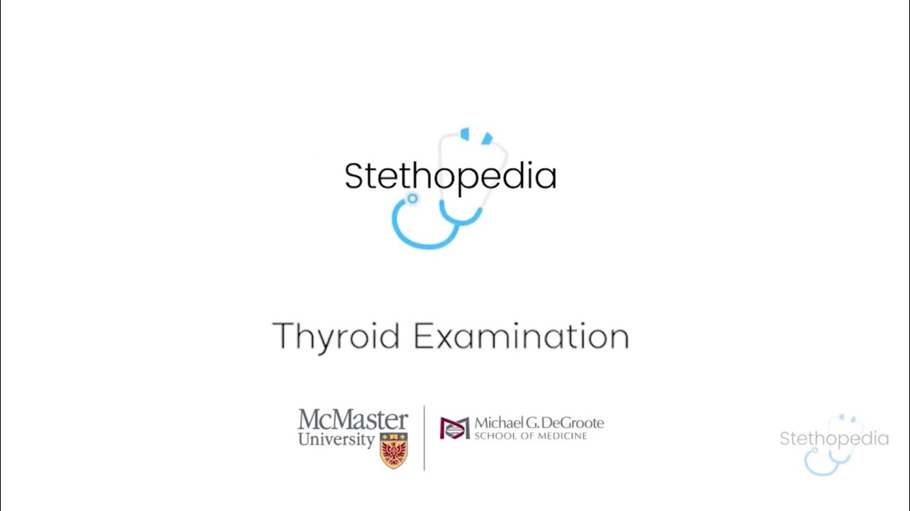 Thyroid OSCE Exam | Stethopedia - YouTube