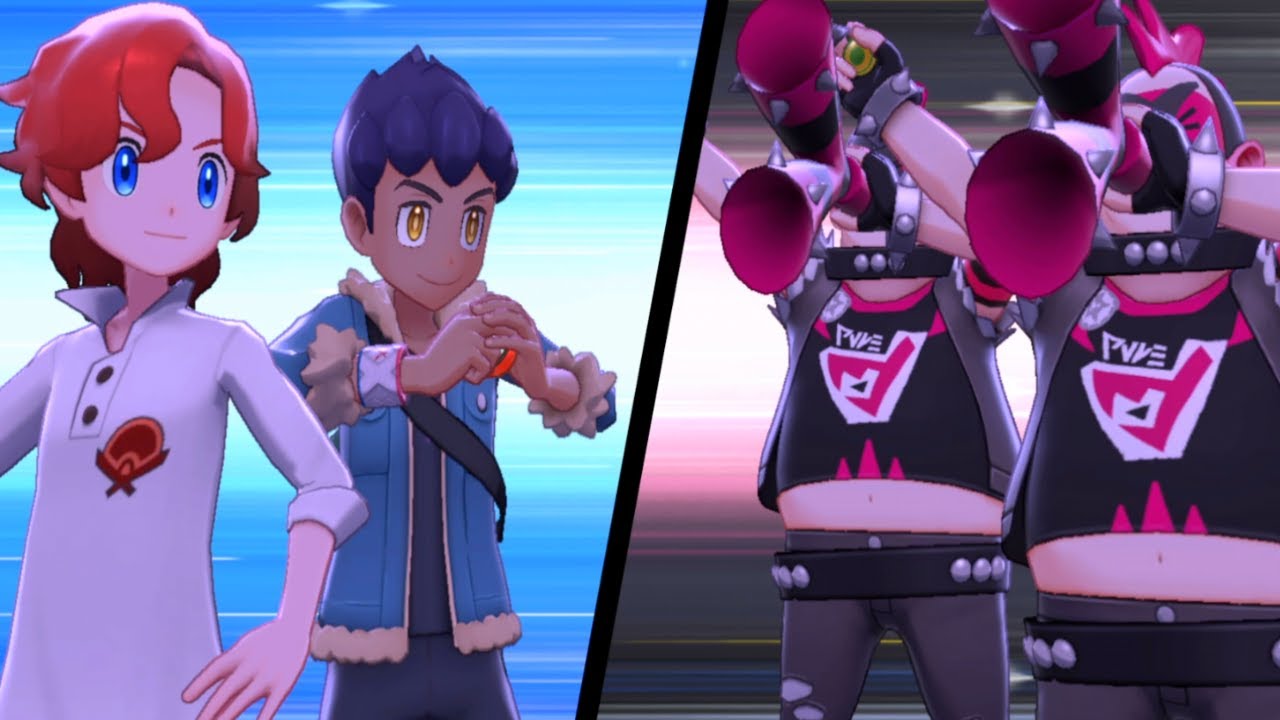 Pokemon Sword & Shield - Team Yell in Galar Mine 2 with Hop - YouTube