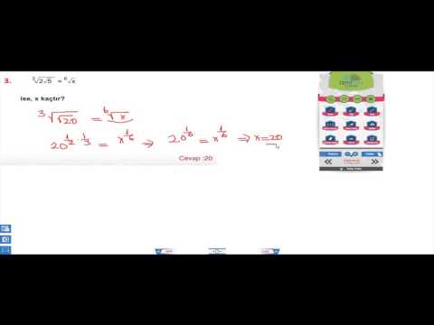9.sınıf köklü sayılar 10.ders: İç İçe Kökler