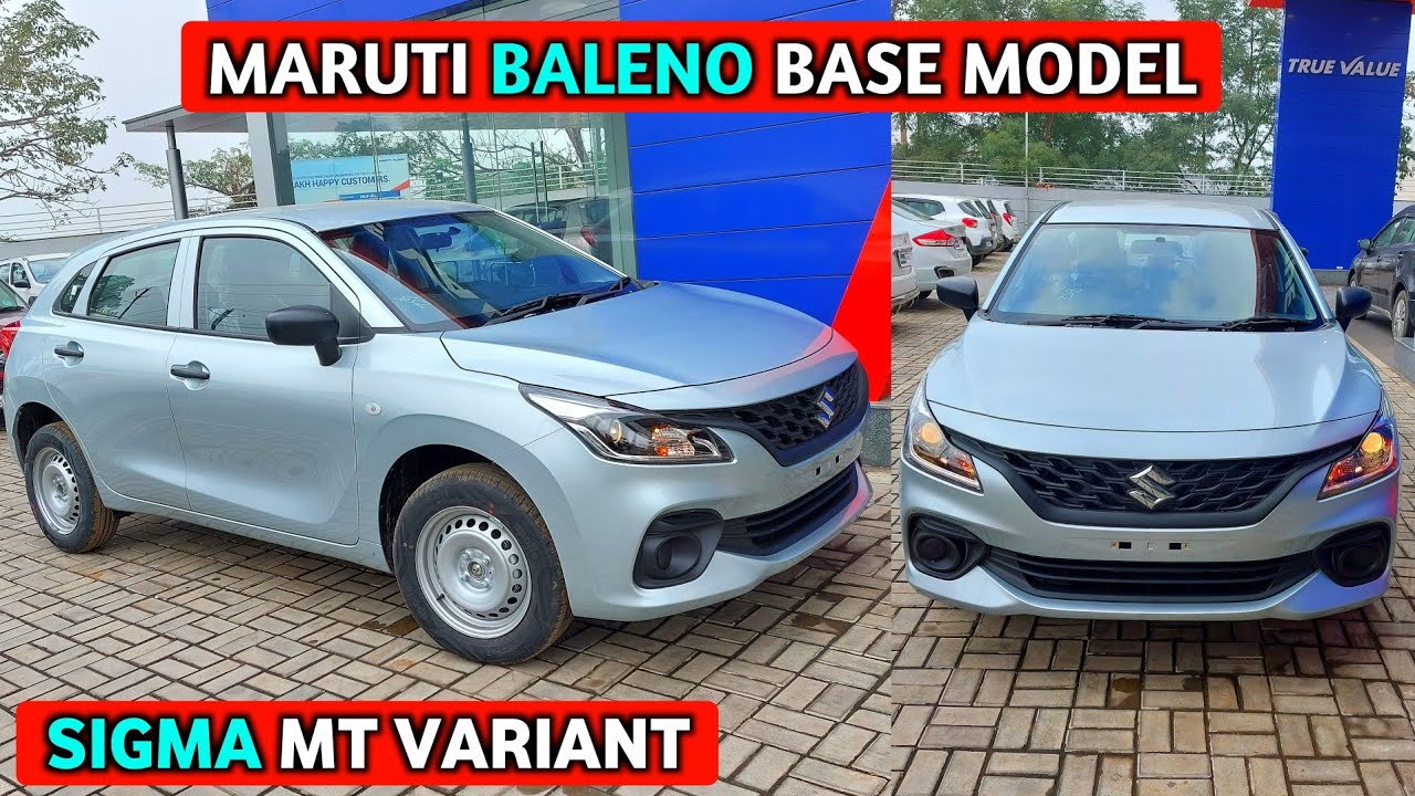 Baleno Base Model | Baleno Sigma Model | Maruti Baleno Sigma Model ...