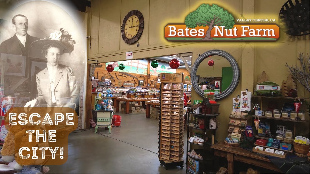 Bates Nut Farm - Vlog/Commercial (Unofficial) - Go Back In Time! - YouTube
