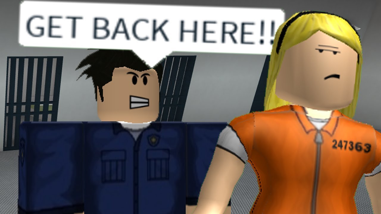 GOING TO PRISON in ROBLOX - YouTube