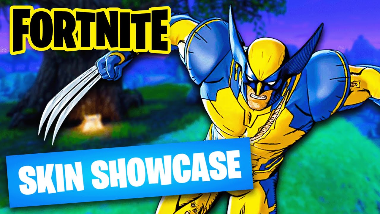 FORTNITE SKIN SHOWCASE - WOLVERINE PEN & INK (VICTORY ROYAL GAMEPLAY ...