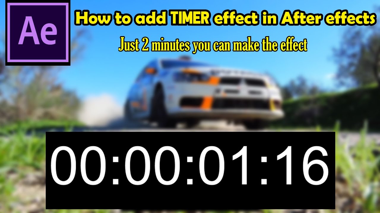 Timer Countdown Effects In After Effects | After Effects Tutorial for ...