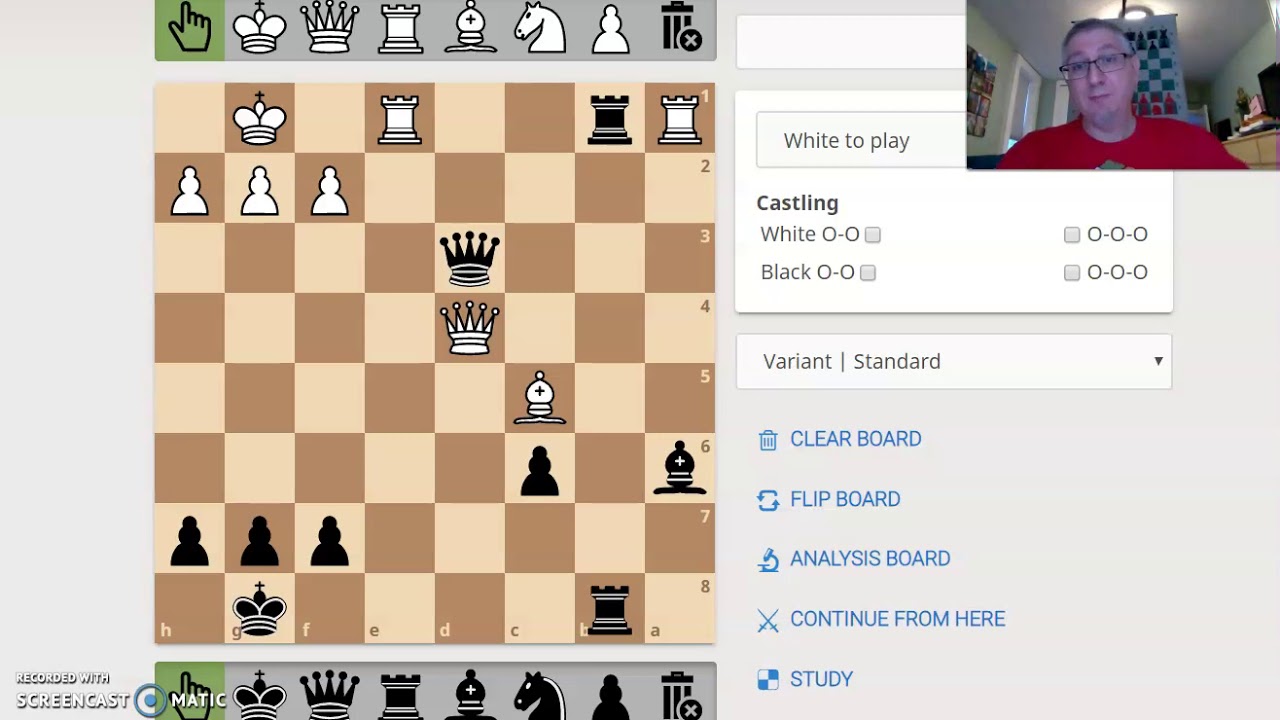 Intermediate/Advanced - 5 Hard Chess Puzzles (#1) - Coach Aaron - YouTube