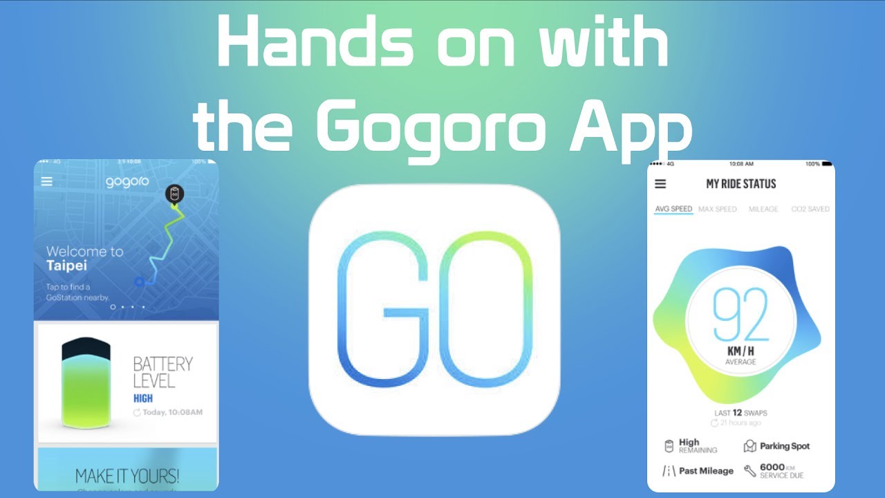 Hands-on Overview of Gogoro App v1.8.1 - YouTube