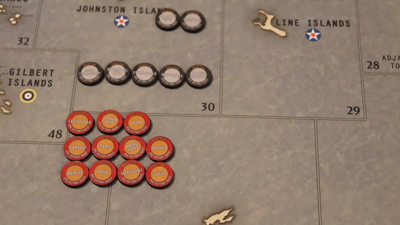 FINAL Turn 9 of 1939 set up on BBR map rules - YouTube