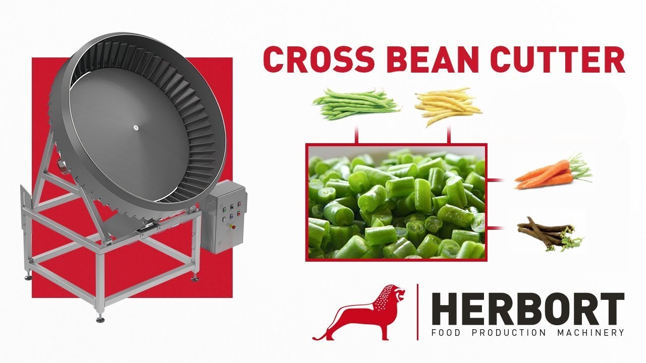 Cross Cutter 12A I Herbort [ Beans, Carrots, Salsify, etc.. ] - YouTube