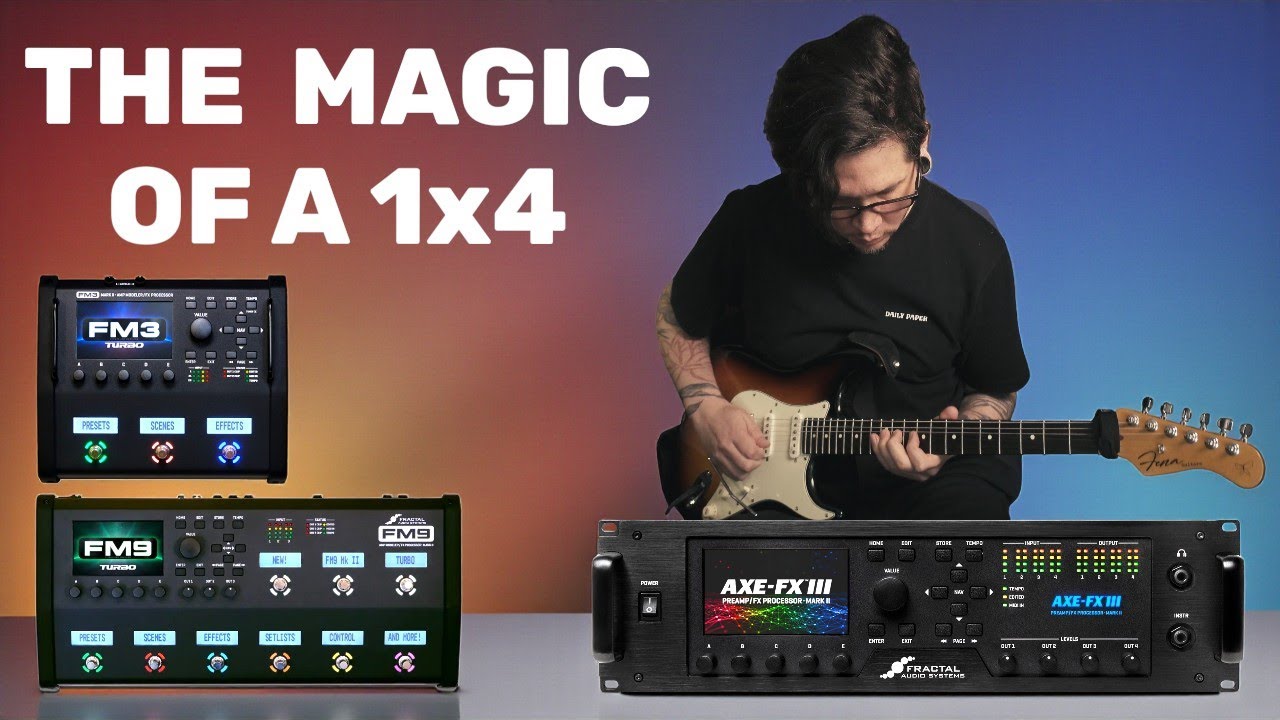 Add in some Cab Sizzle (1x4 style) - FRACTAL AXE FX 3 / FM3 / FM9 - YouTube
