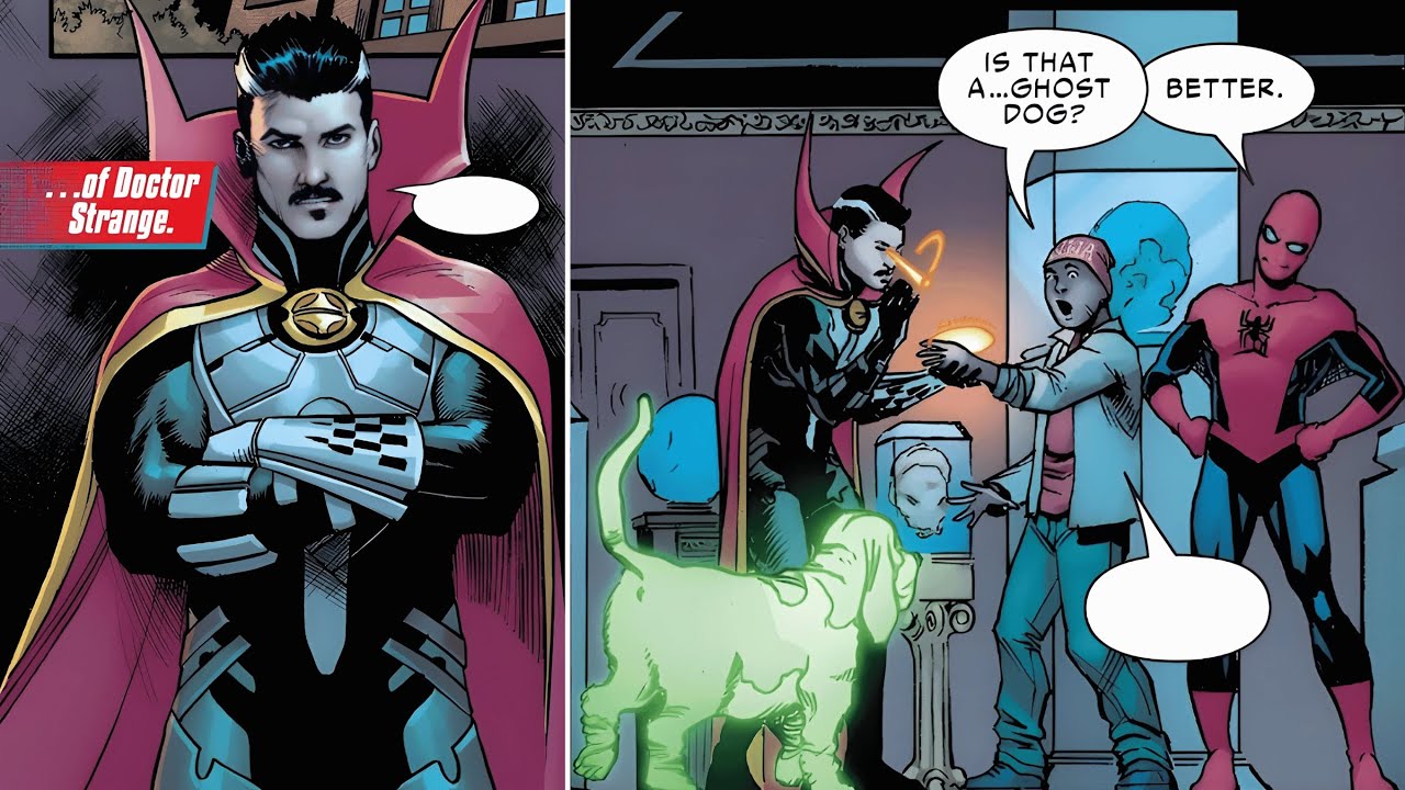Spider-Man Meets Dr Strange's Dog - YouTube