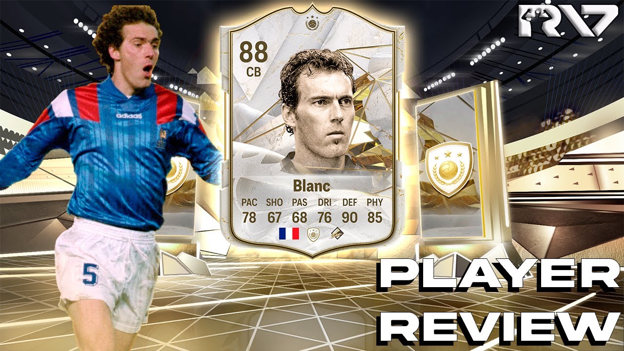 SIMPLEMENTE OBLIGATORIO | LAURENT BLANC ICONO 88 PLAYER REVIEW EAFC 24 ...