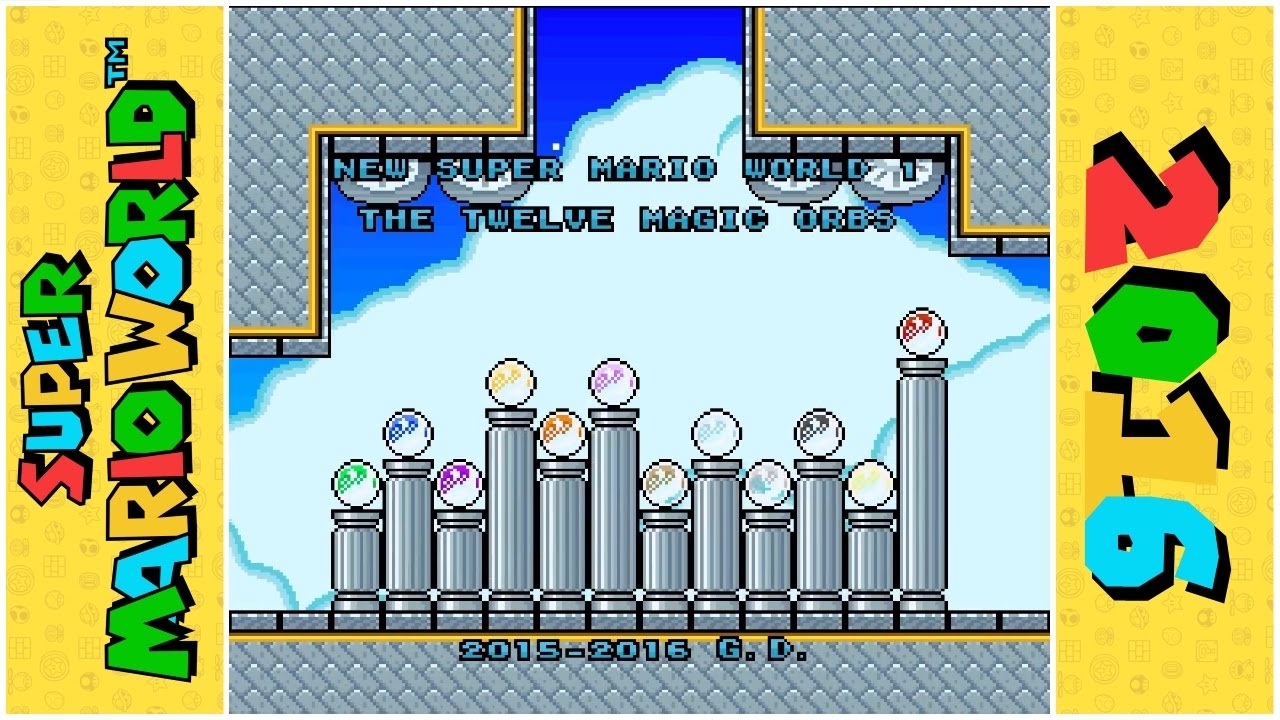 New Super Mario World 1: The Twelve Magic Orbs [1of2] - YouTube
