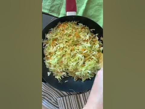 Секрет вкусной тушеной капусты - в ложке панировочных сухарей. - YouTube