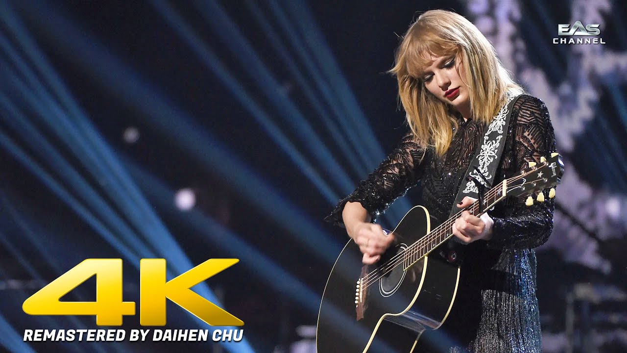 [Remastered 4K] I Don't Wanna Live Forever - Taylor Swift • Super ...