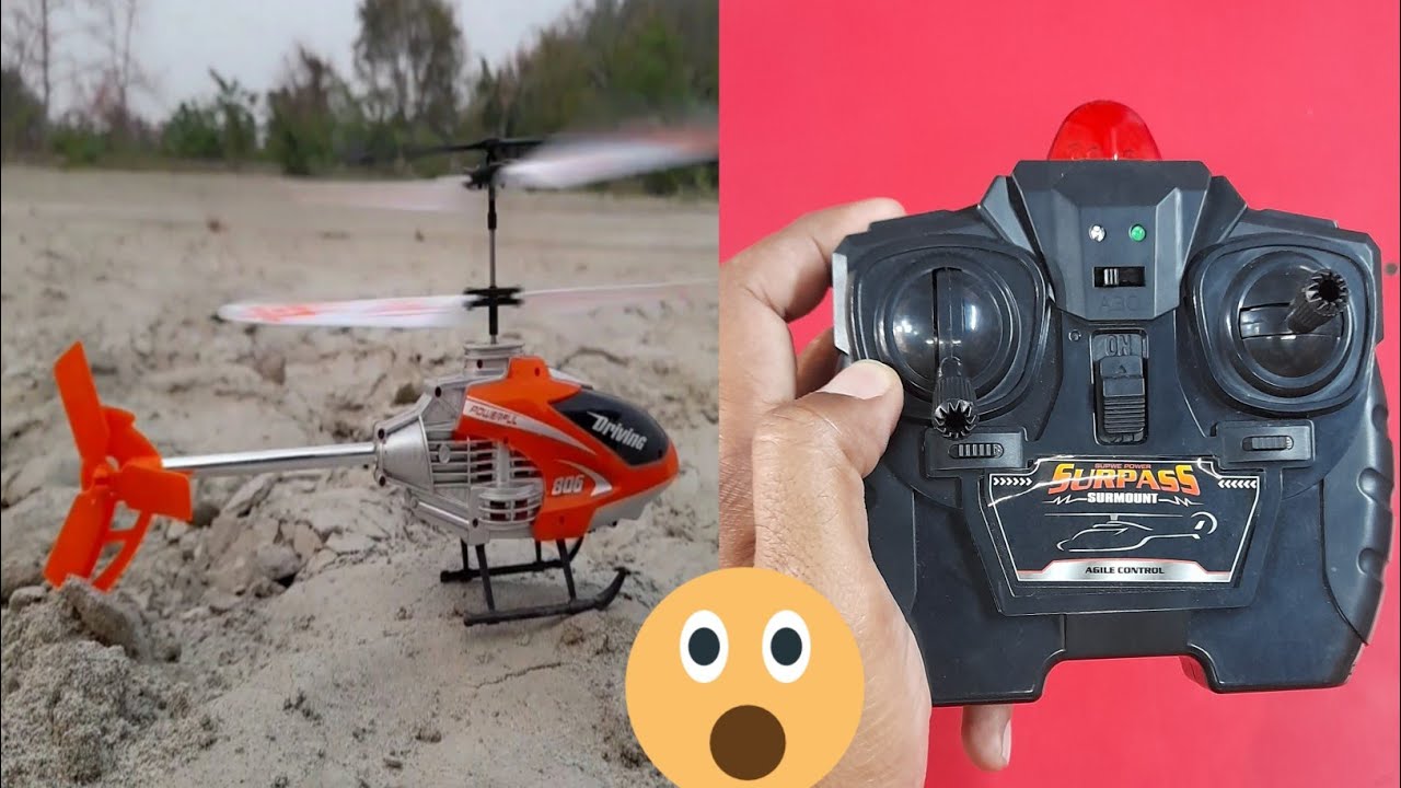 Rc Helicopter unboxing toy. rc velocity helicopter. - YouTube