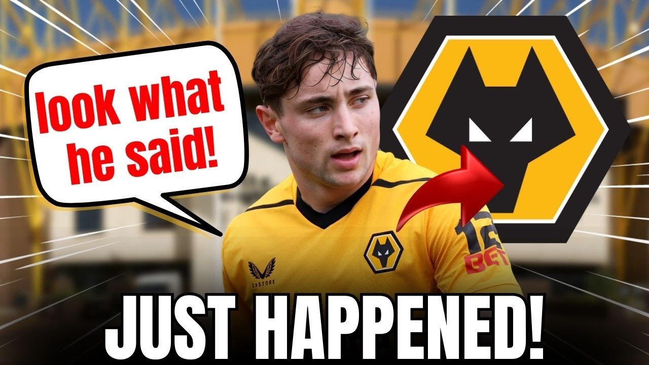 😯😯|LATEST| LOOK WHAT HE SAID! WOLVES FANS REACTED! SHAKE THE WEB ...