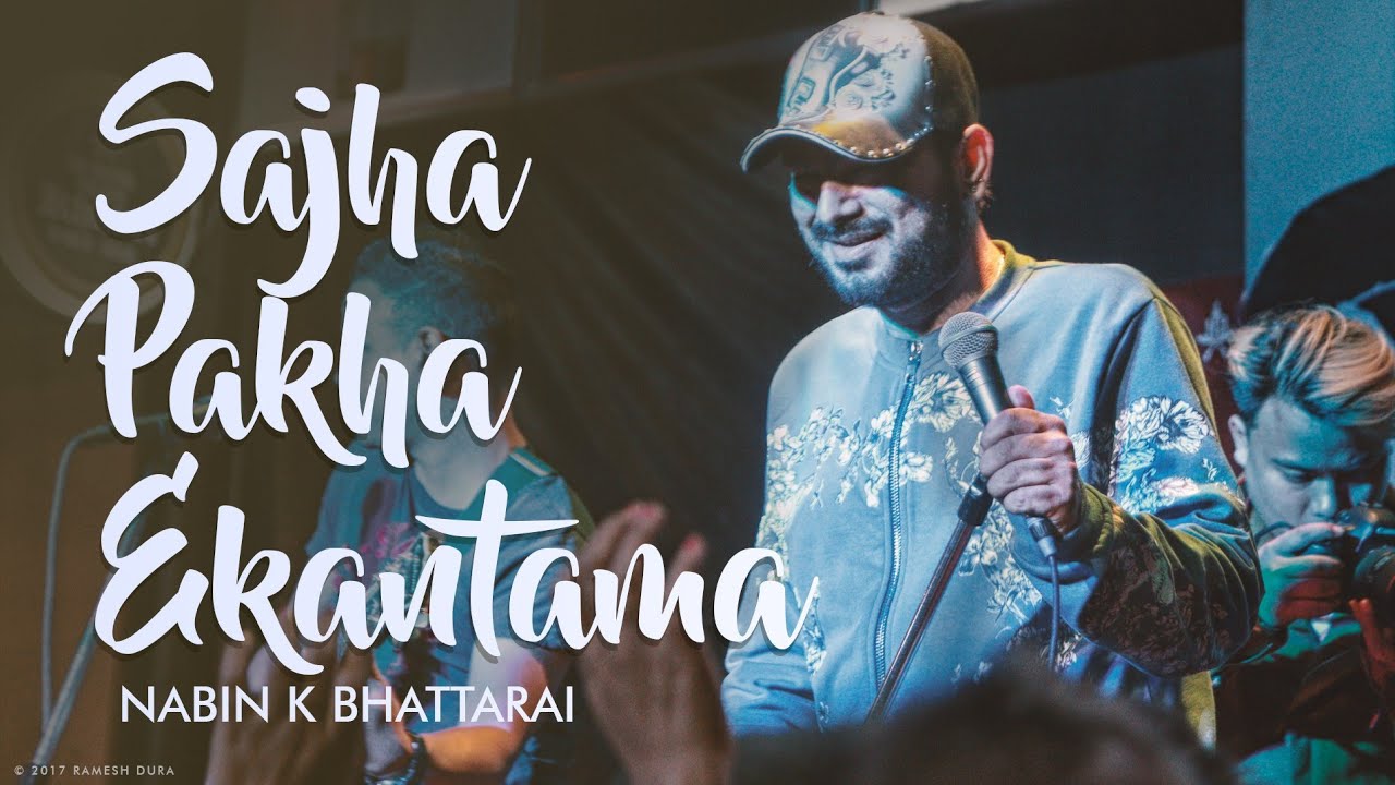 Sajha Pakha Ekantama By Nabin K Bhattarai Live Onstage At Trisara Pokhara - YouTube