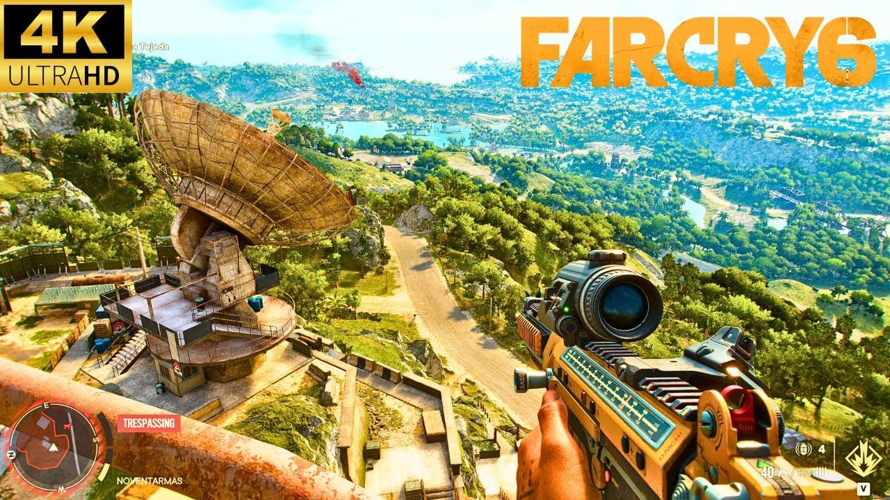 Entering Enemies Restricted Areas - Far Cry 6 4K Max Graphics Cinematic ...