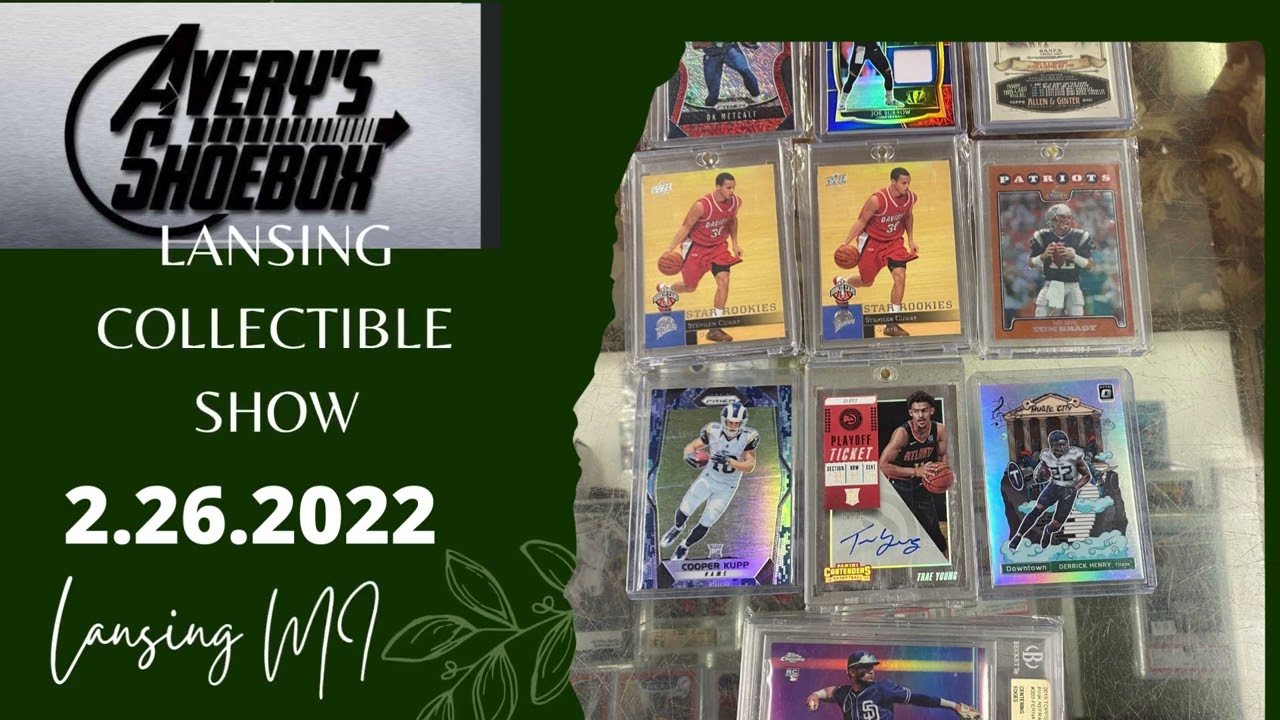 Avery's Shoebox preview 2 for upcoming sports card show at Lansing Mall ...