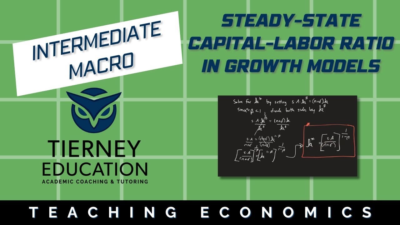 Solving For The Steady State Capital Labor Ratio In Growth Models solving-for-the-steady-state-capital-labor-ratio-in-growth-models