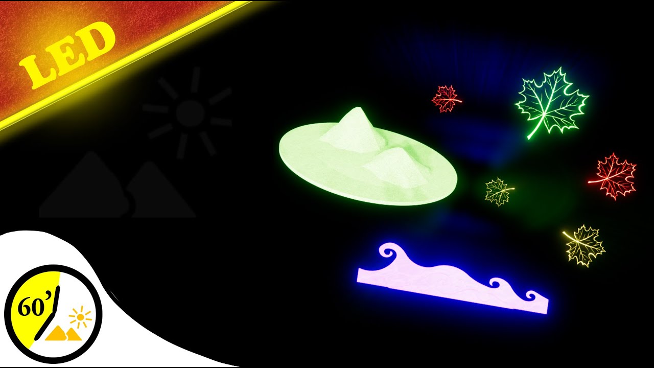 SEA MOUNTAIN (LED art collection) - YouTube